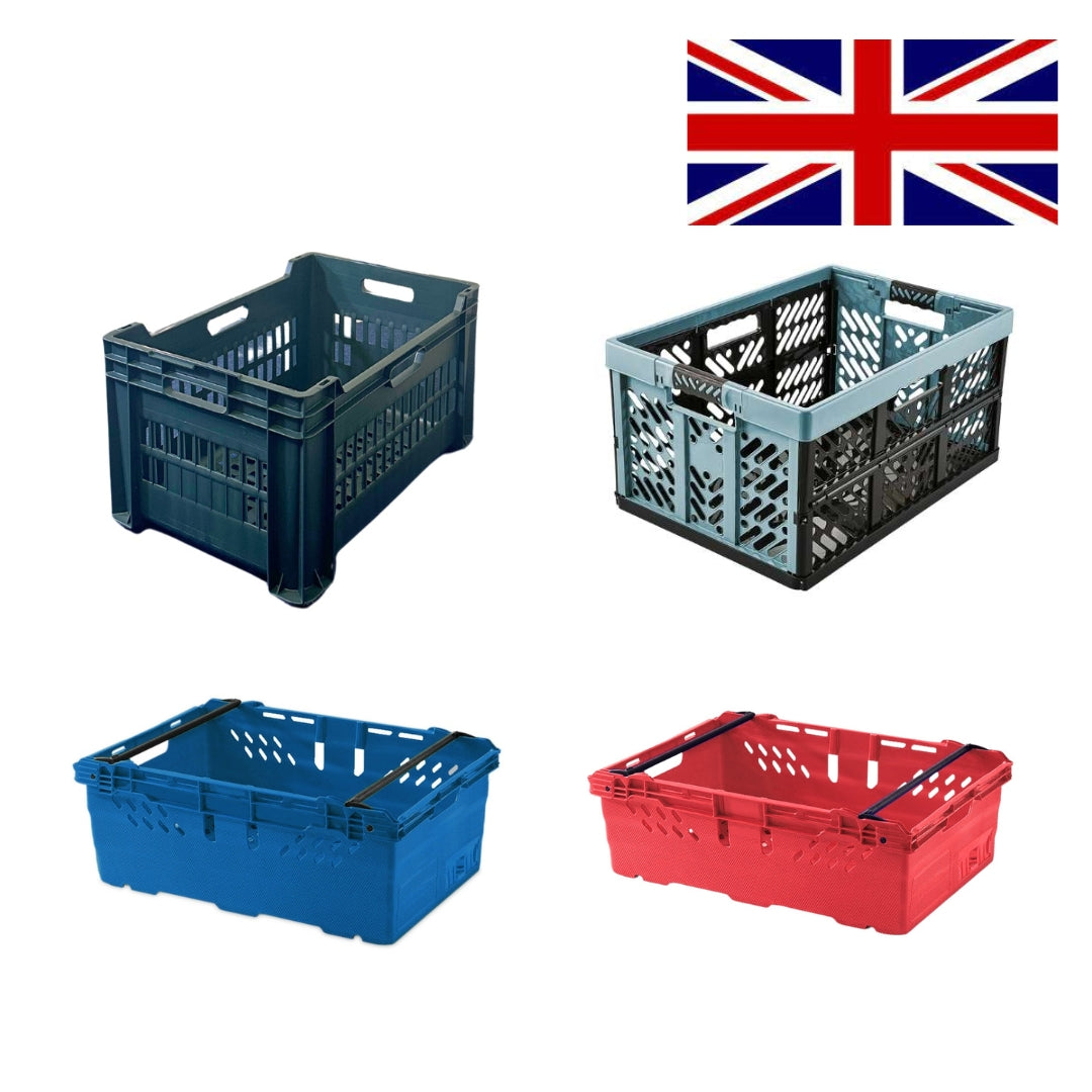 Heavy Duty Supermarket and Harvesting Crates – TOTEBOX
